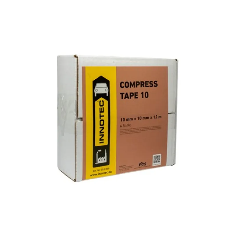 Innotec Compress Tape 10mm x 10mm x 12m | South West Lubricants