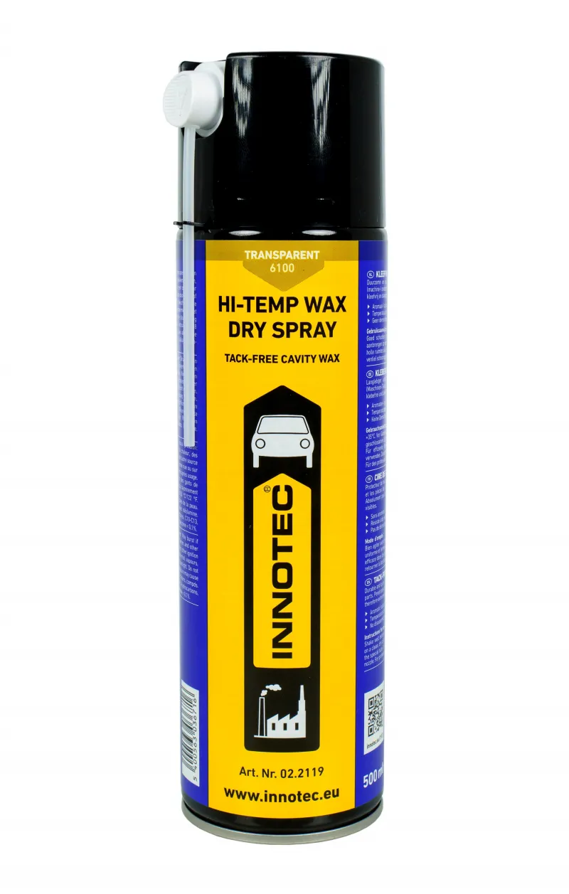 Innotec Hi-Temp Wax Dry Spray Transparent | South West Lubricants